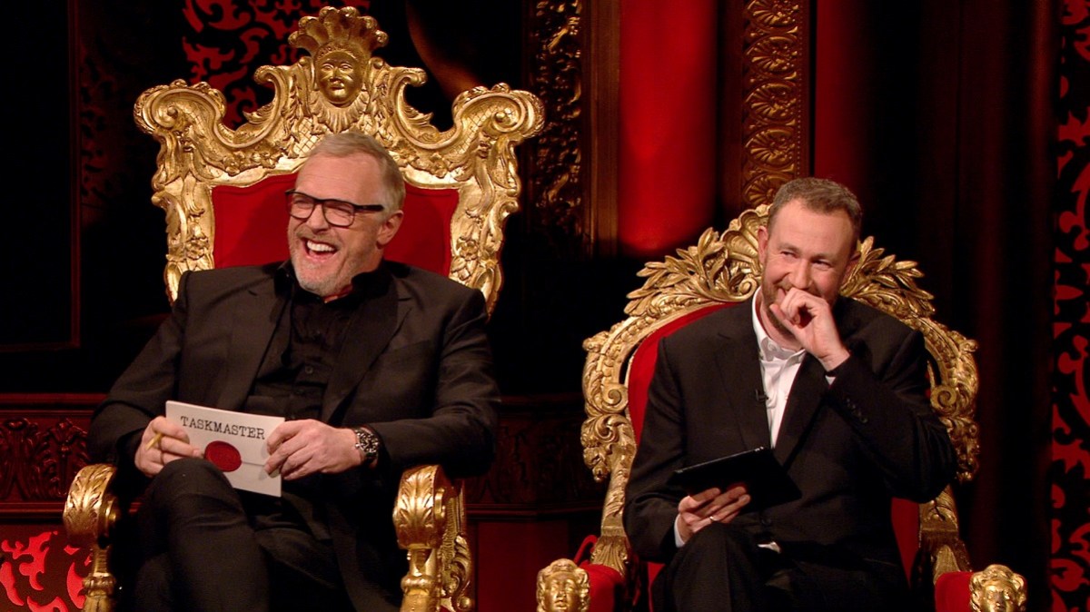 Taskmaster: Alex Horne and Greg Davies bring their hilariously absurd ...